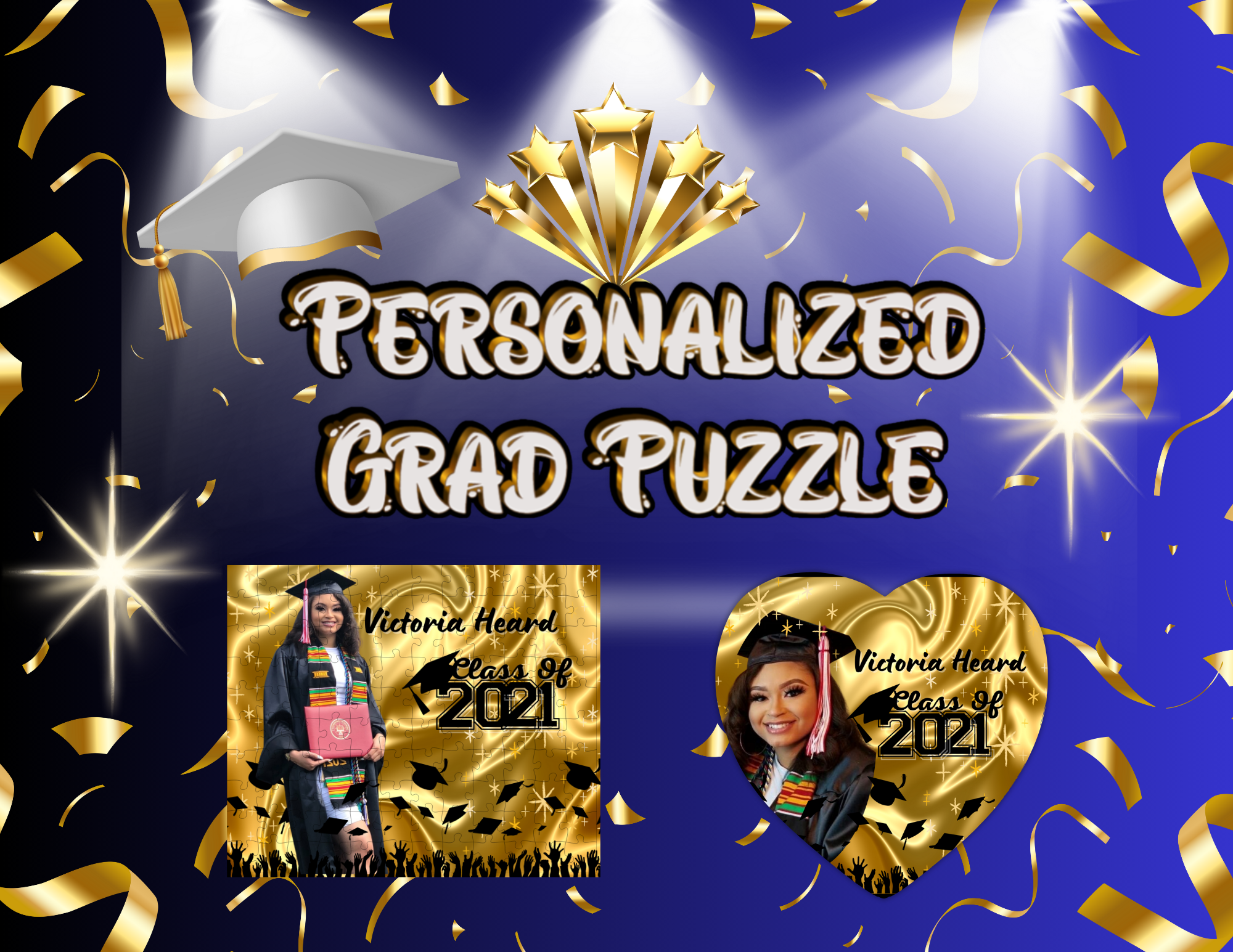 PERSONALIZED GRADUATION PUZZLE – V Heard's Creations