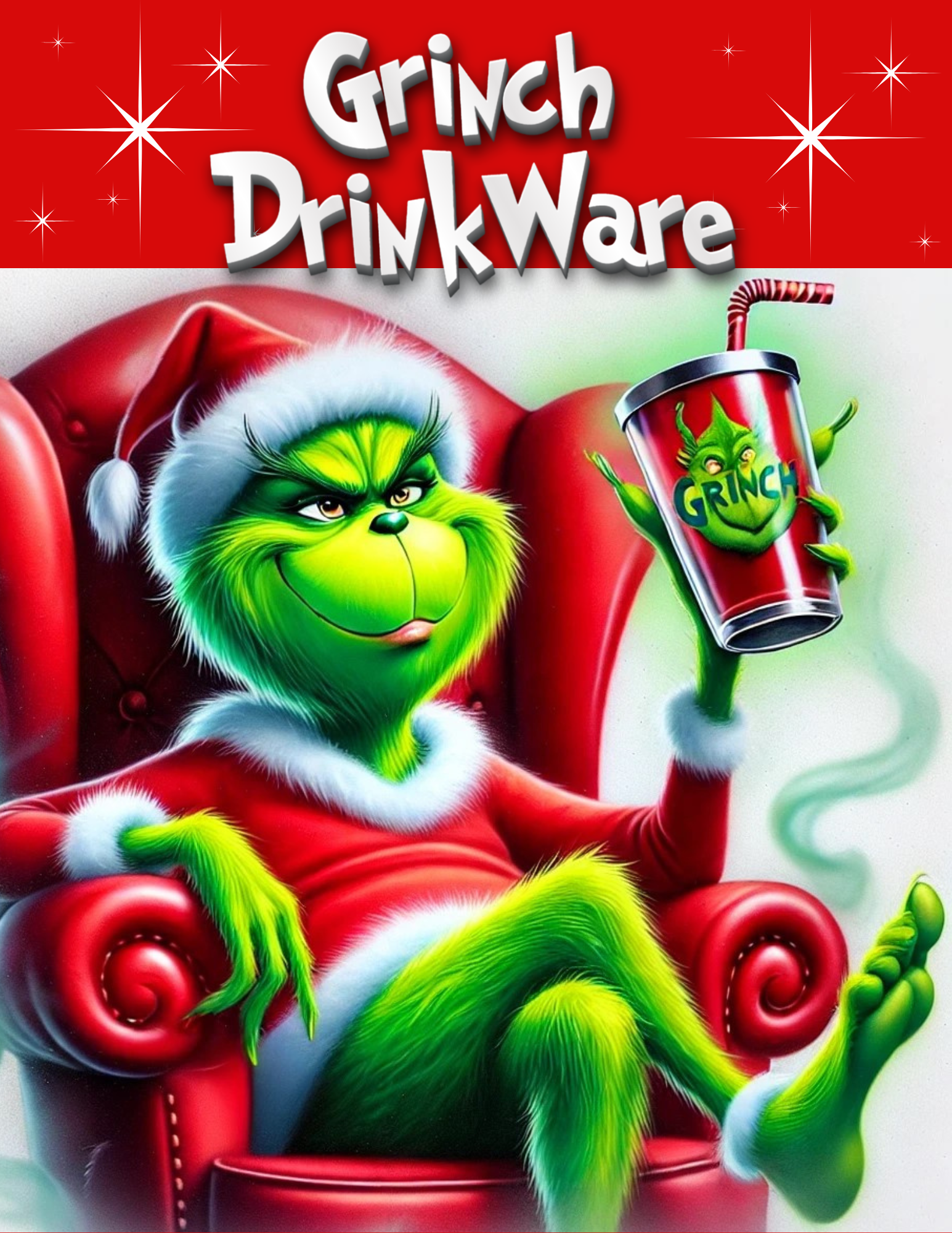 GRINCH DRINKWARE COLLECTION – V Heard's Creations